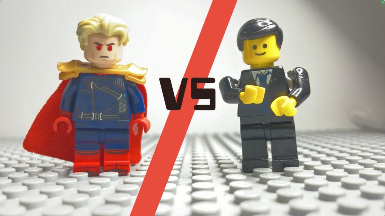 Kill The Lego Man Collab|Homelander vs Lego Man @RustyLEGOAnimations ...