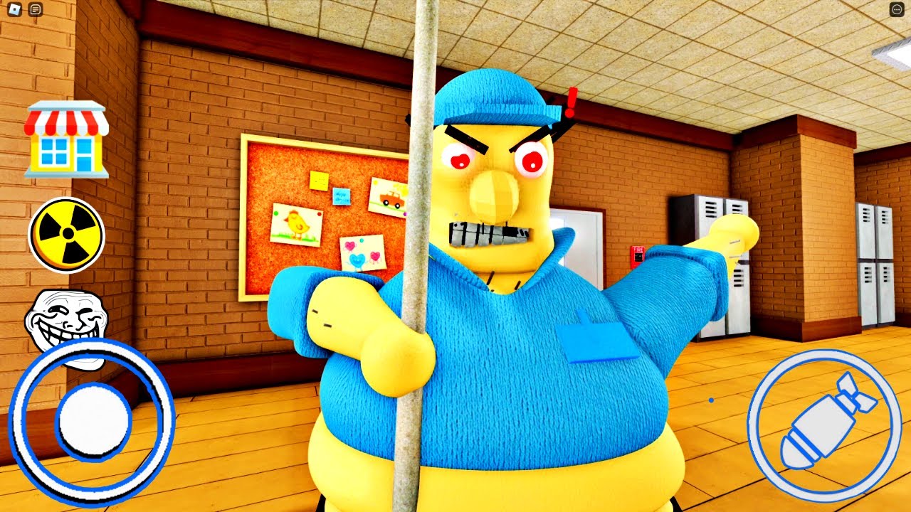 Escape Evil Janitor Obby (NEW SCARY OBBY!) ALL JUMPSCARES FULL GAMEPLAY ...
