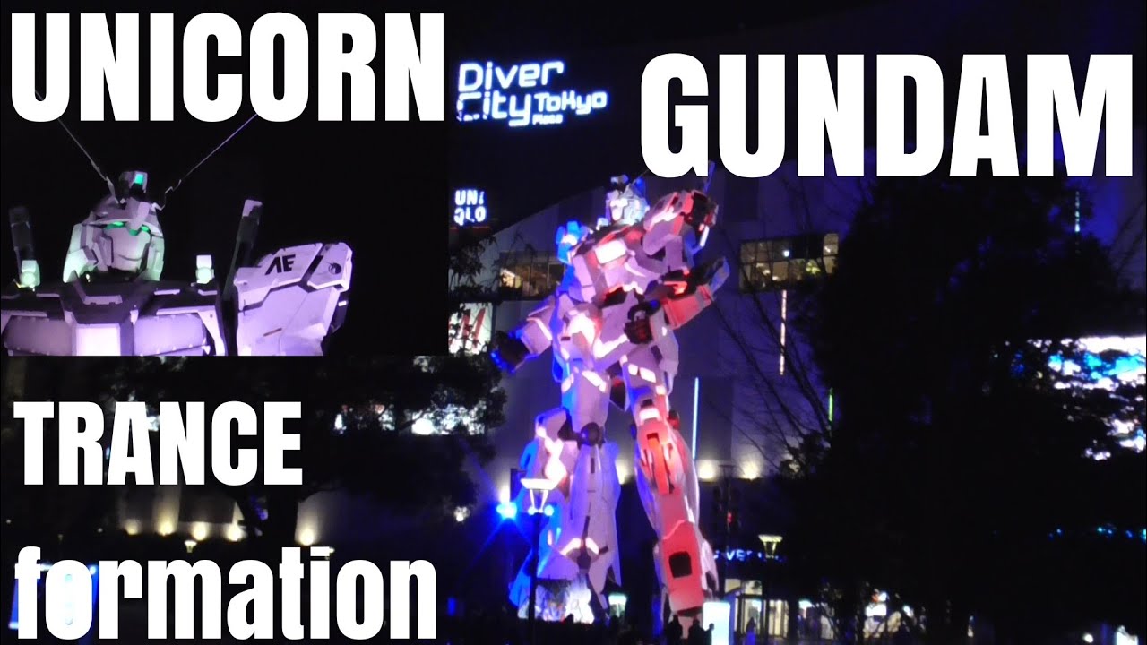 unicorn gundam transformationヽ(´ `)/ - YouTube