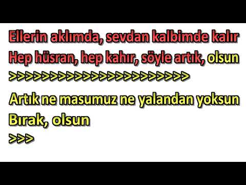 Sertab Erener   Olsun Karaoke