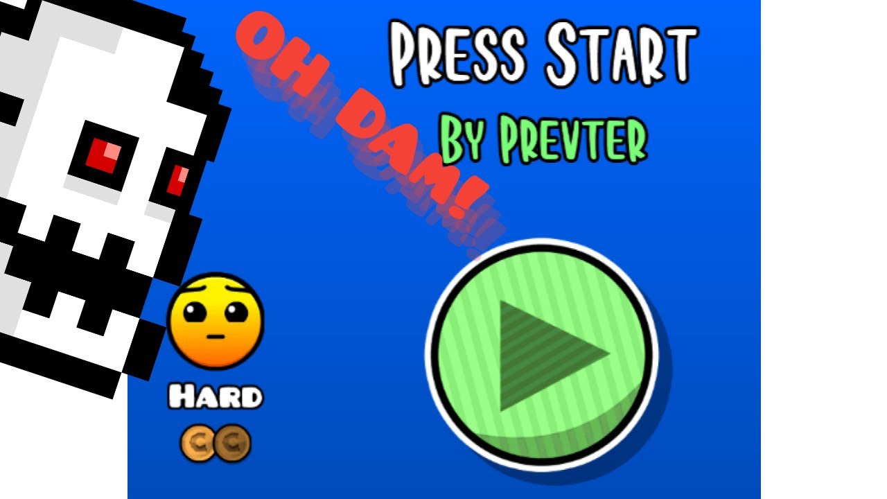 Geometry Dash: Press Start - Remix - One Coin | CookieOOP - YouTube