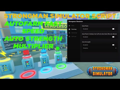 ROBLOX Strongman Simulator SCRIPT OP (2022) - YouTube