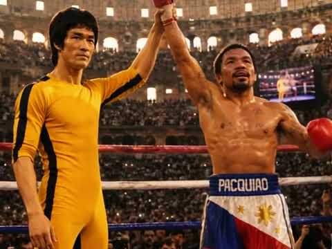 Bruce Lee , Donnie Yen and Manny Pacquiao an AI support