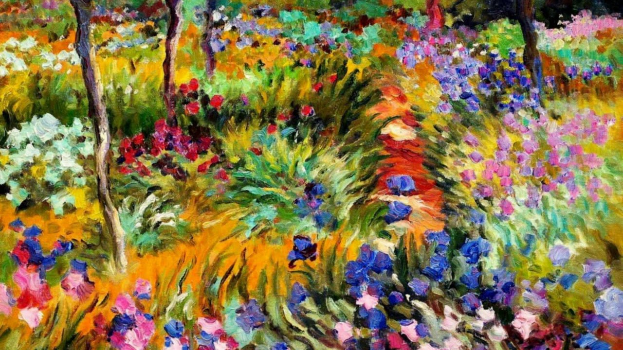 Claude Monet Paintings Musik by Beethoven - YouTube