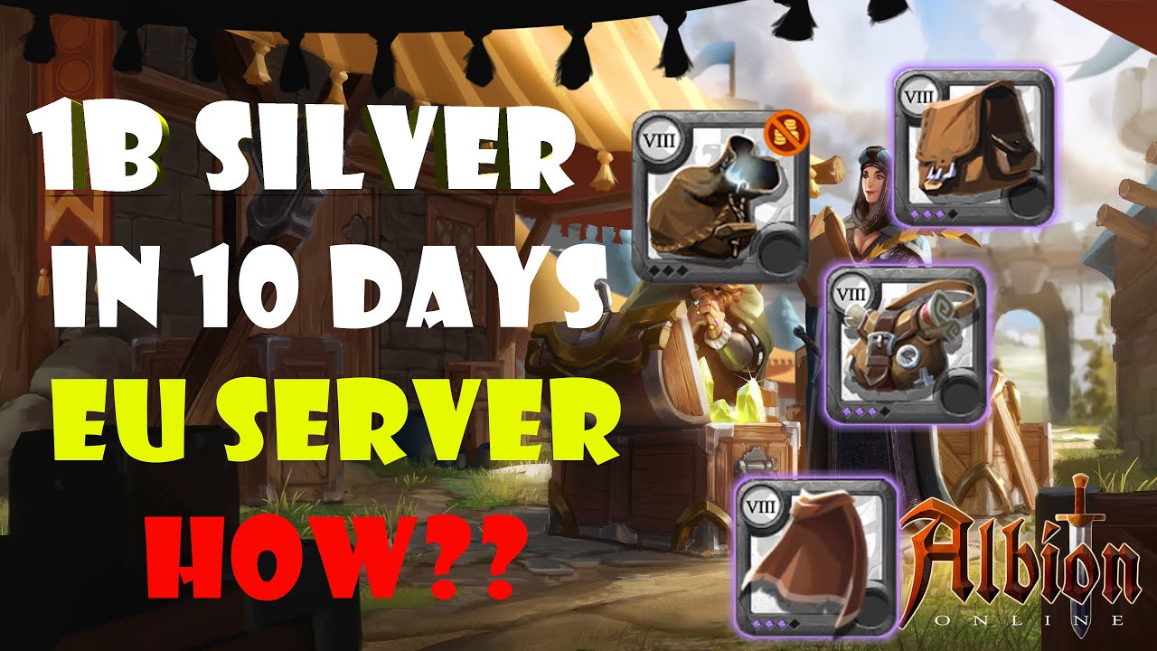 Albion Online: 1B Silver Challenge: EU Server Success Story - YouTube
