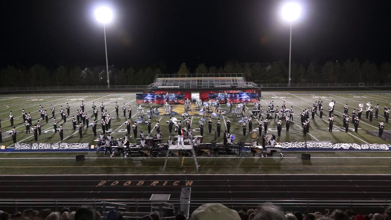 Clio High School Marching Band, 2017 MSBOA Festival in Goodrich - YouTube