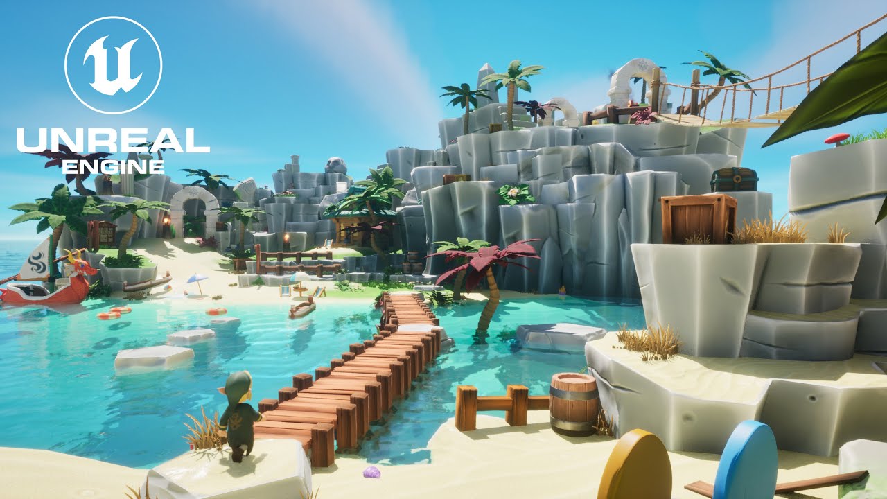A Day in Outset Island – Zelda: The Wind Waker (Unreal Engine 5 Fan Art ...