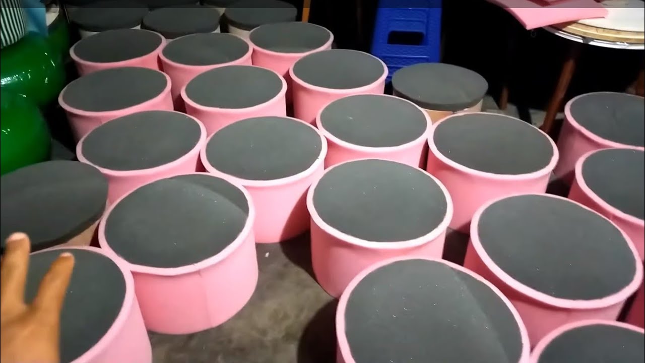 diy creative round chair/#diy round chair - YouTube