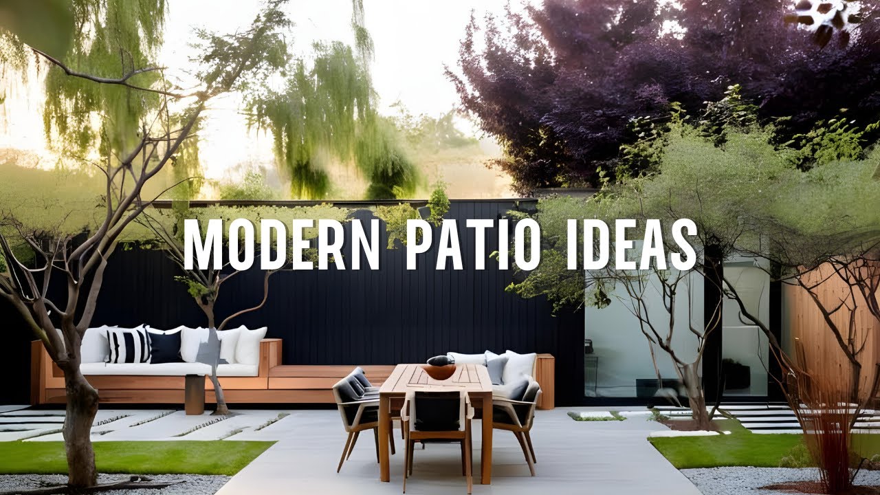 Minimalist Modern Patio Ideas for Ultimate Zen Vibes: Breathe Easy in ...