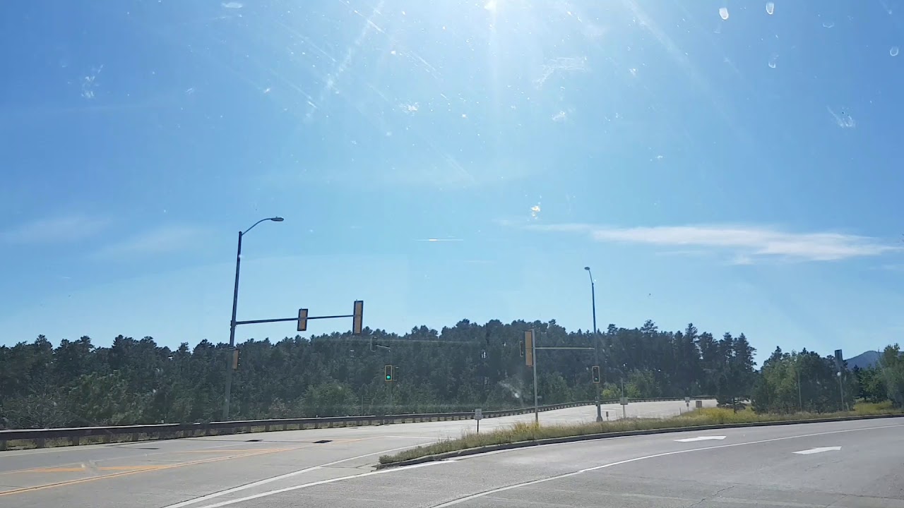 Hwy 244 to Mount Rushmore SD - YouTube
