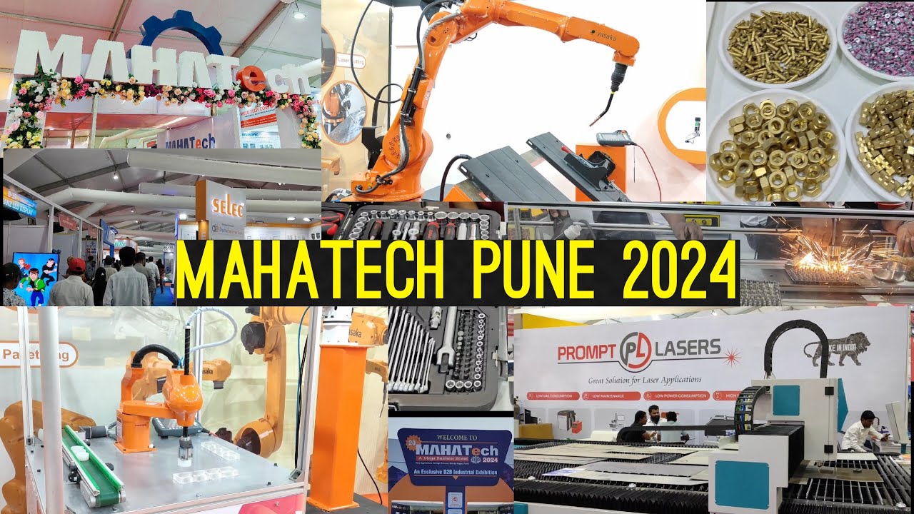 MahaTech Pune 2024 | Industrial Exhibition Pune | VlogGoals - YouTube
