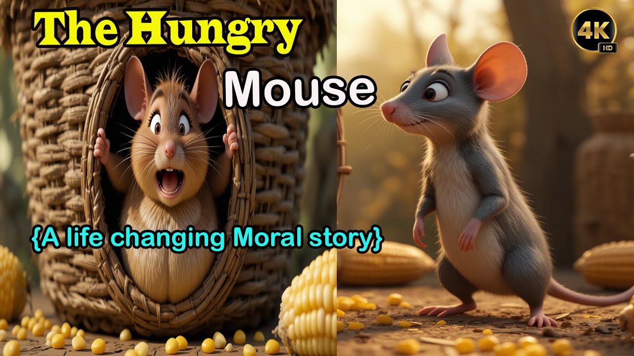 The Hungry Mouse Story || life change motivational stories ||English ...