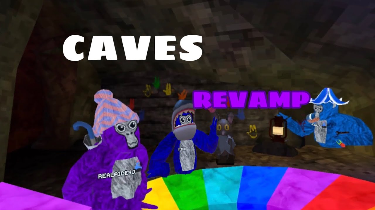 Gorilla Tags CAVES Revamp!… - YouTube