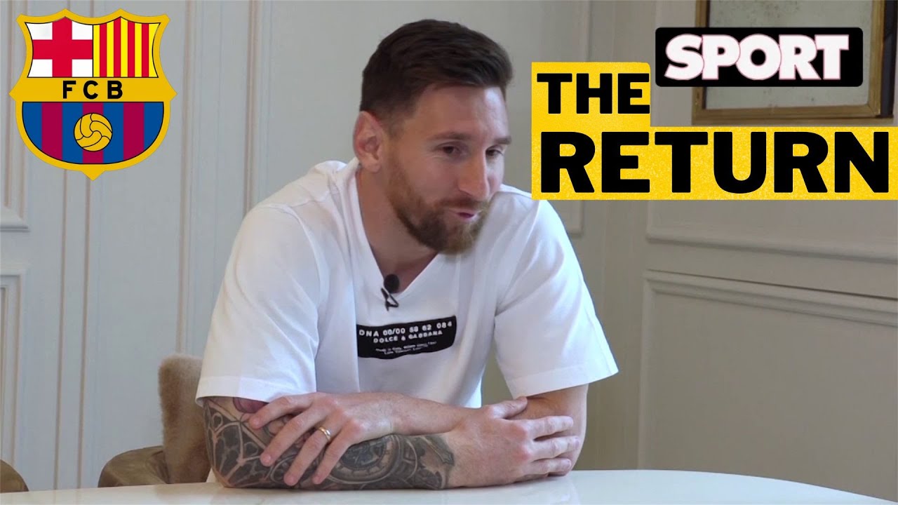 BREAKING NEWS Messi Announces His RETURN To Barcelona - YouTube