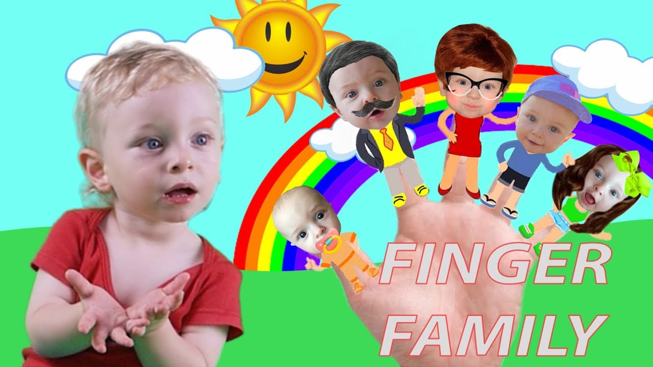 Baby FINGER FAMILY song Colors NURSERY RHYMES for Children - YouTube
