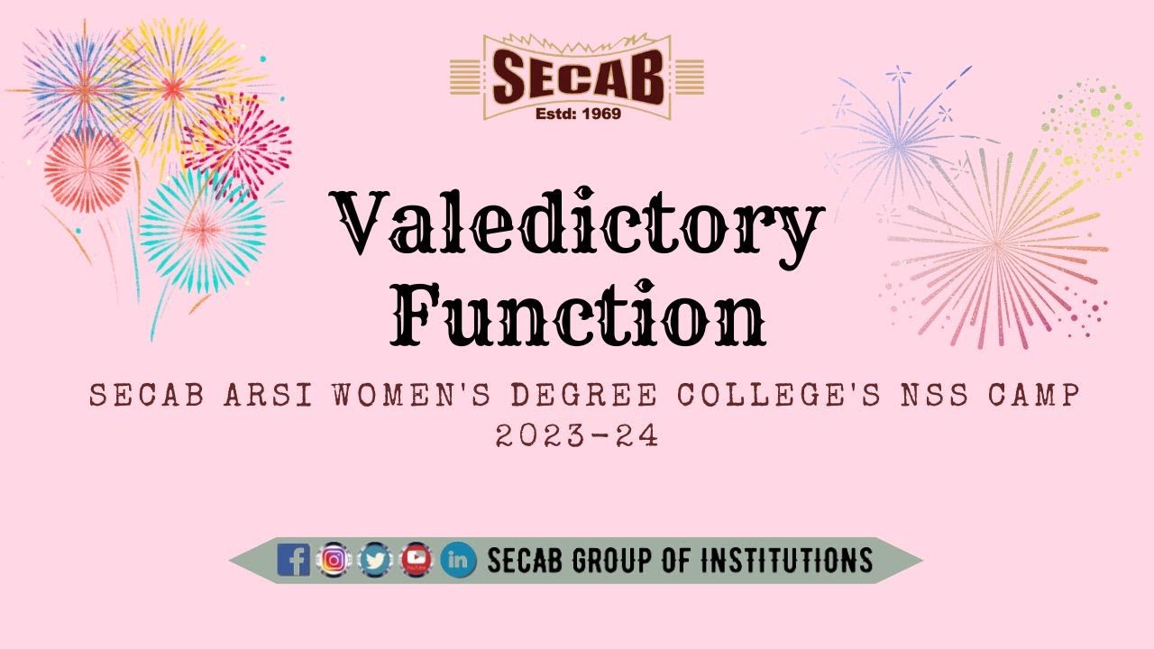 Valedictory Function - YouTube