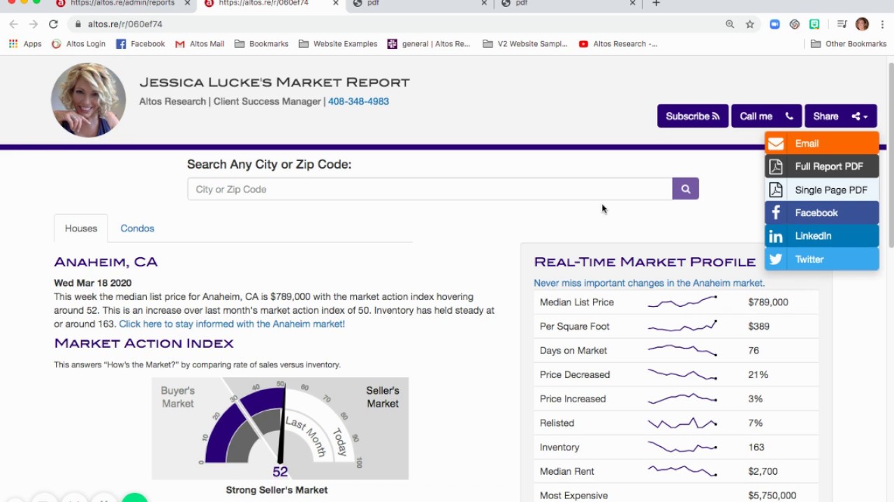 Altos Tutorial: Using the Share Functionality - YouTube