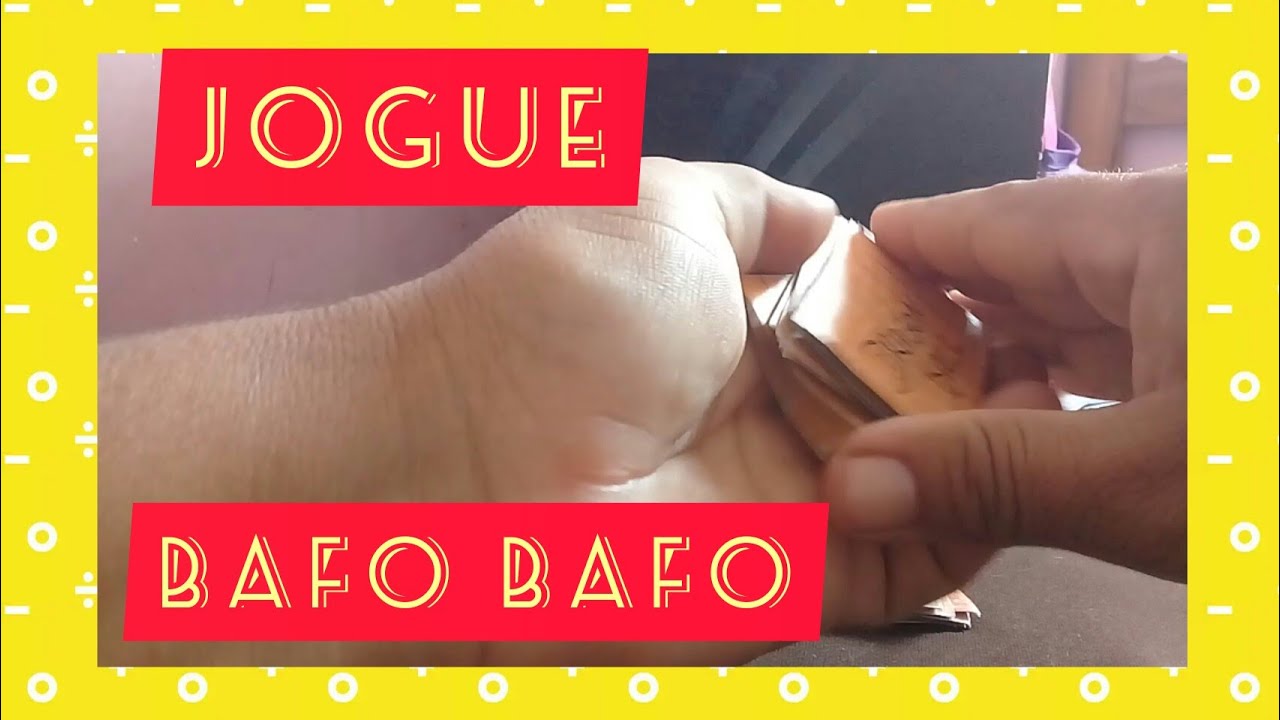 [ COMO JOGAR BAFO BAFO com figurinhas caseiras de papel - YouTube