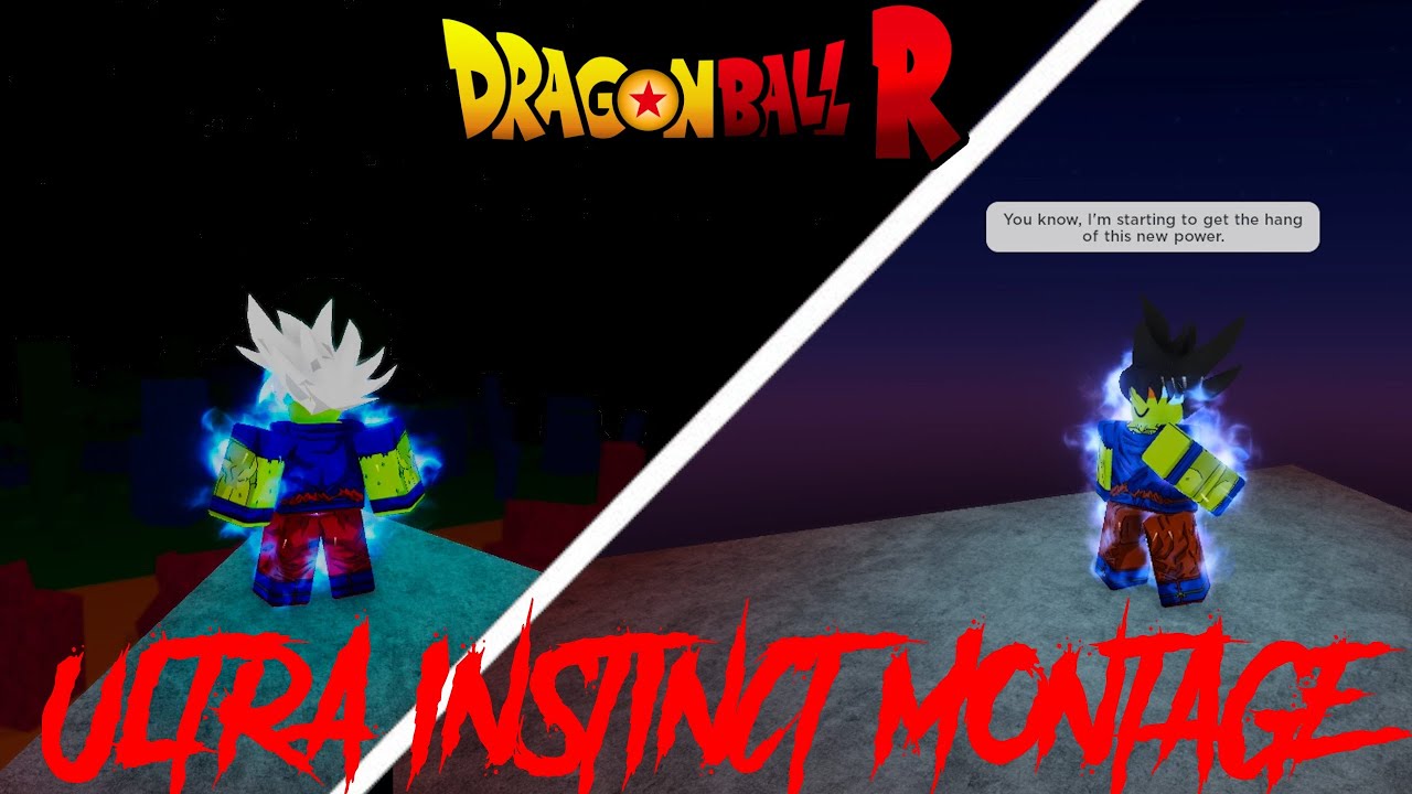 ULTRA INSTINCT MONTAGE - Roblox Dragon Ball R Revamped - YouTube