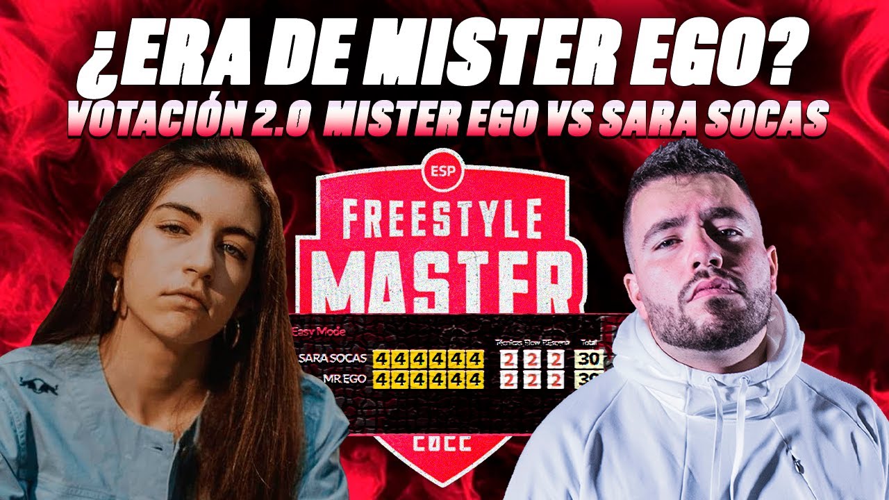 🇪🇸¿ERA DE MISTER EGO?🤔II VOTACIÓN 2.0 II MR EGO vs SARA SOCAS II FMS ...