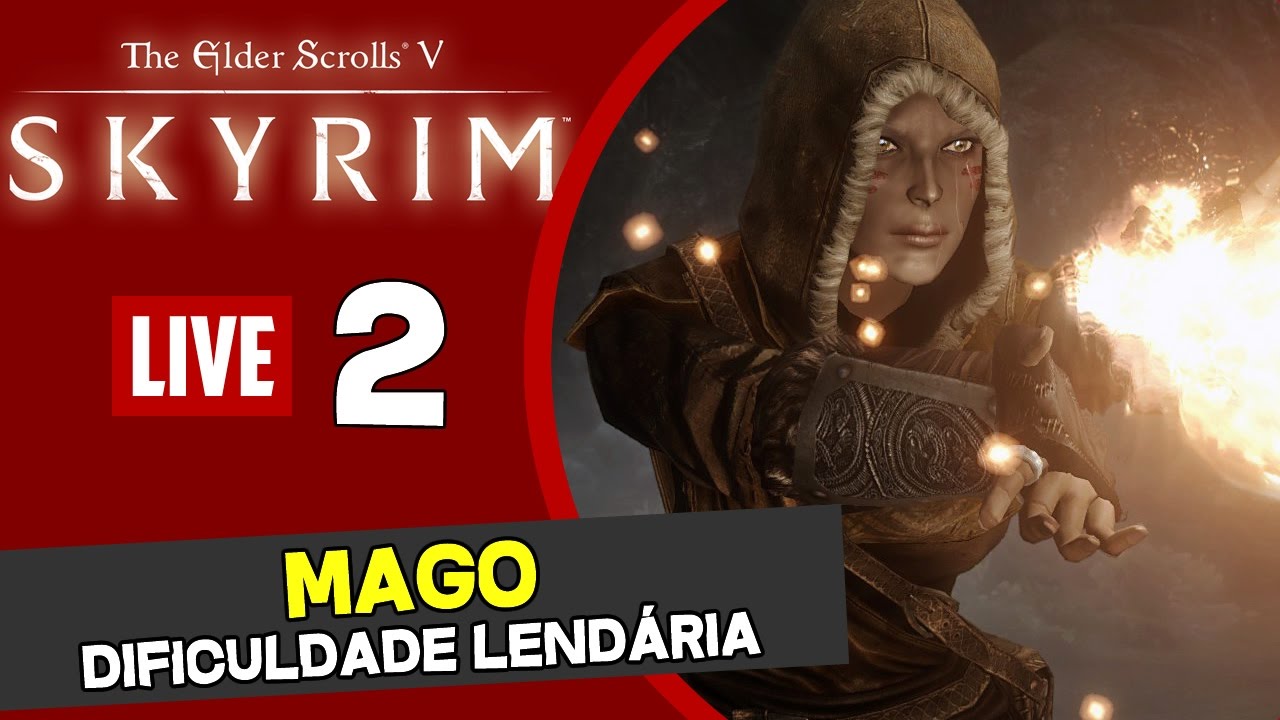 The Elder Scrolls V: Skyrim LIVE #2 - FUS RO DAH!!! - YouTube