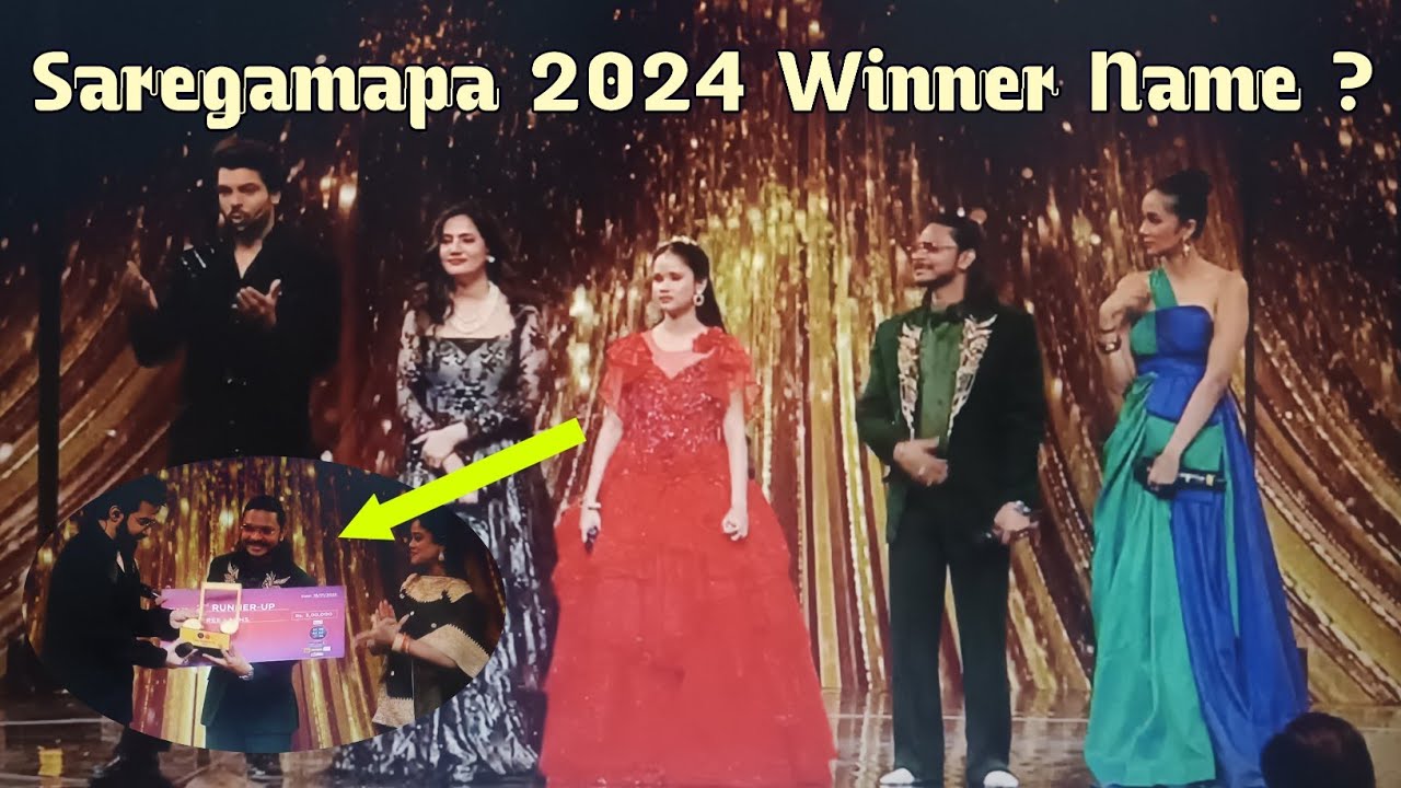 Saregamapa 2024 Winner ! Saregamapa 2024 Winner Indian ! Saregamapa ...
