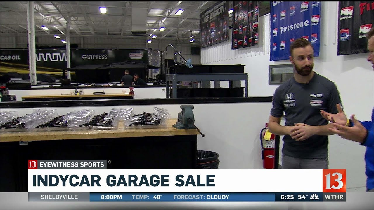 IndyCar garage sale - YouTube