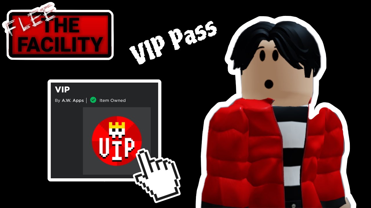 I Got The VIP PASS! (Roblox | Flee The Facility) - YouTube