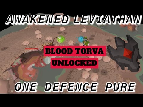 1 Defence - Awakened Leviathan - BLOOD TORVA UNLOCKED - YouTube