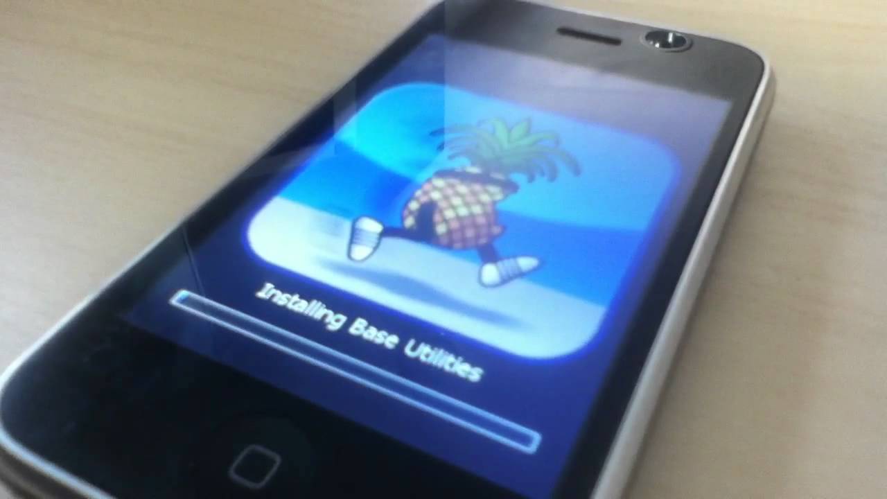 Jailbreak iphone 3g - YouTube