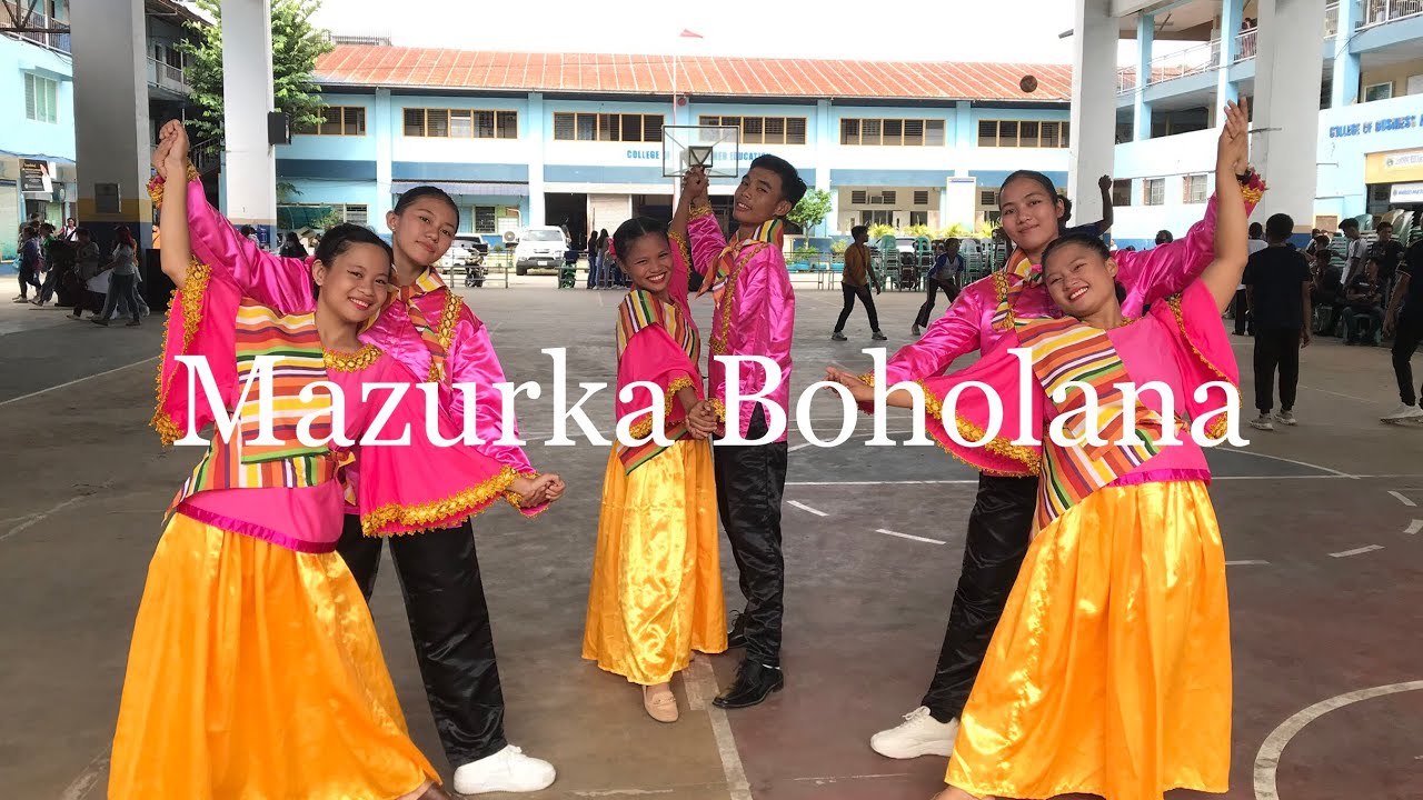 Mazurka Boholana Folk Dance - YouTube