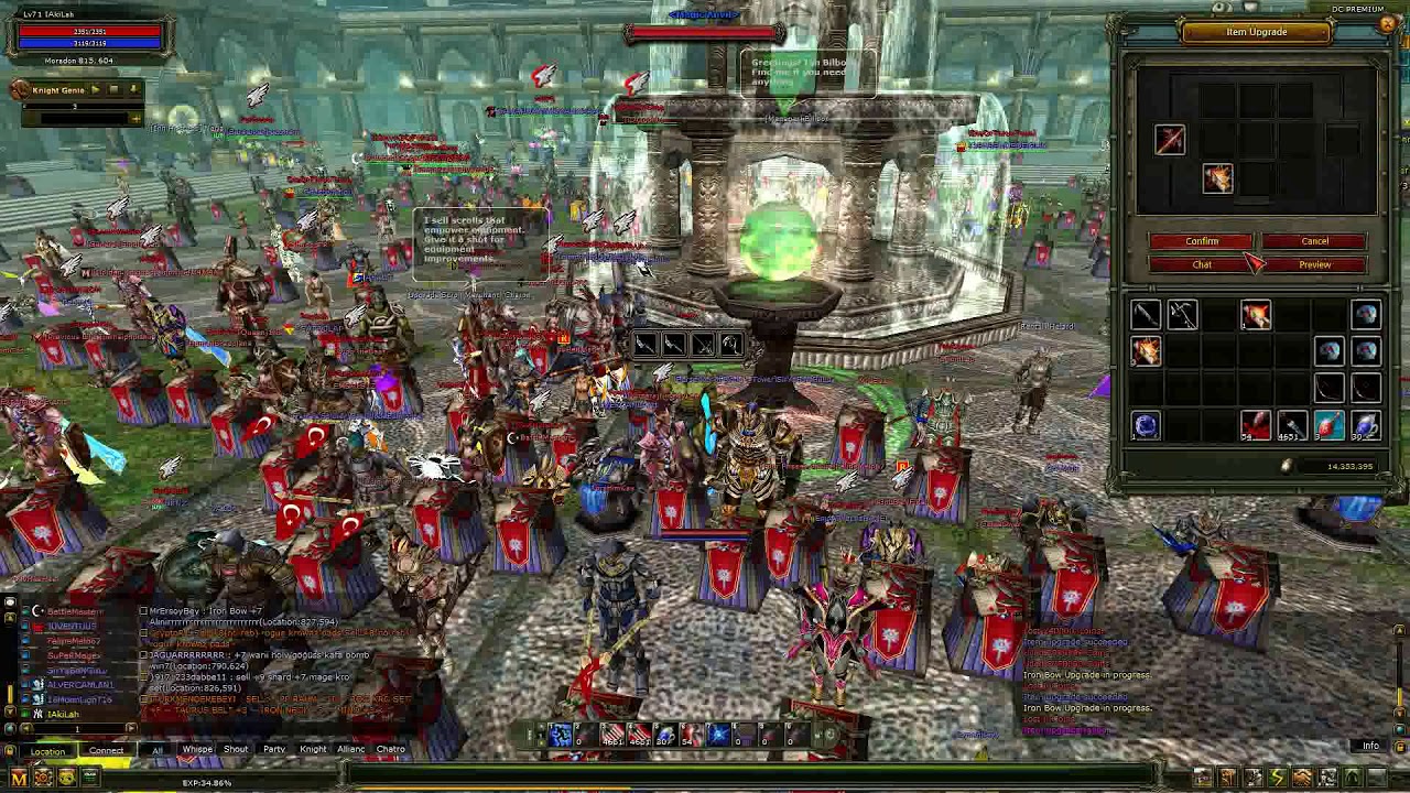 KNİGHT ONLİNE UPGRADE V1 - YouTube