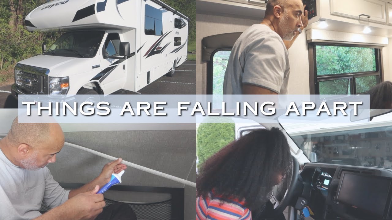 Things are Falling Apart In Our RV - YouTube