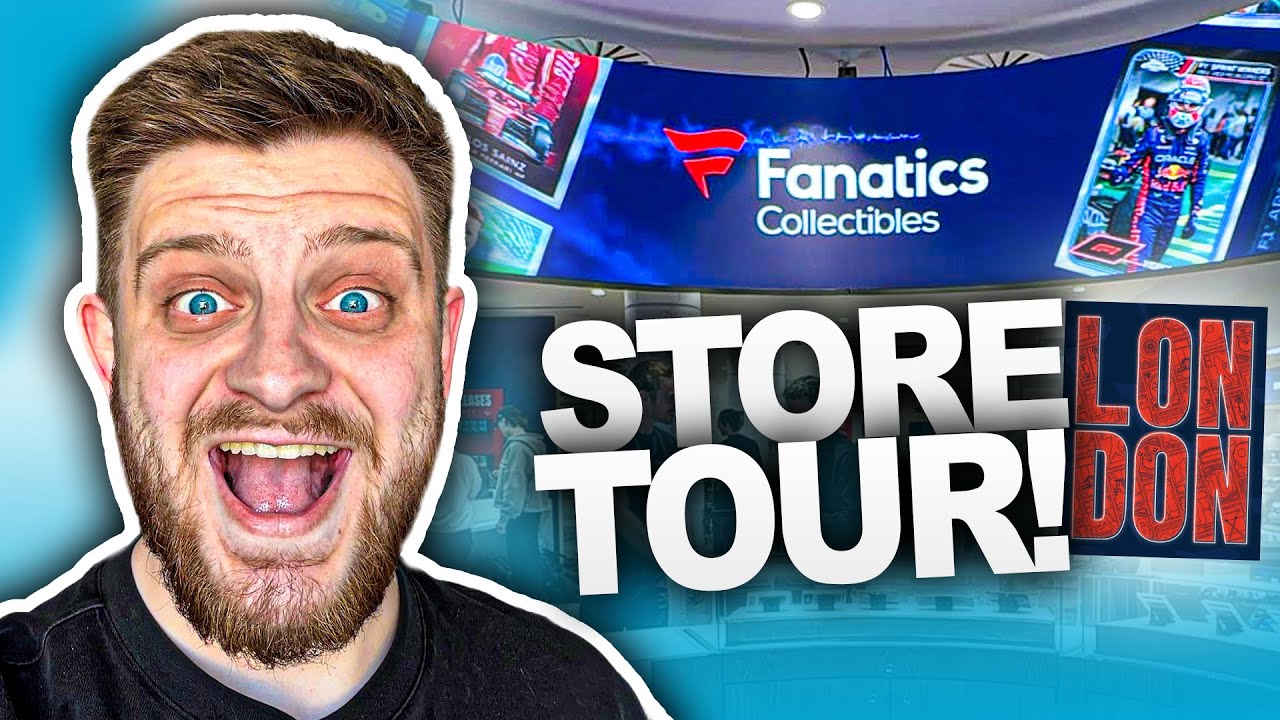 WHAT'S INSIDE the *NEW* FANATICS COLLECTIBLES LONDON Store?! (Regent ...