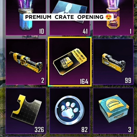 120 Premium Crates Opening 😍 Luckiest Crate Opening #pubgmobile #pubg ...