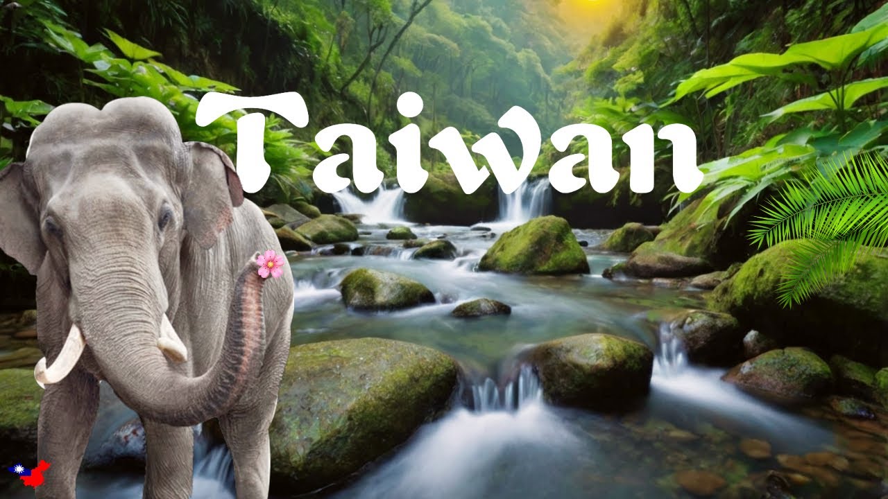 Flying over Taiwan in 4K | Music for the soul in a beautiful landscape ...