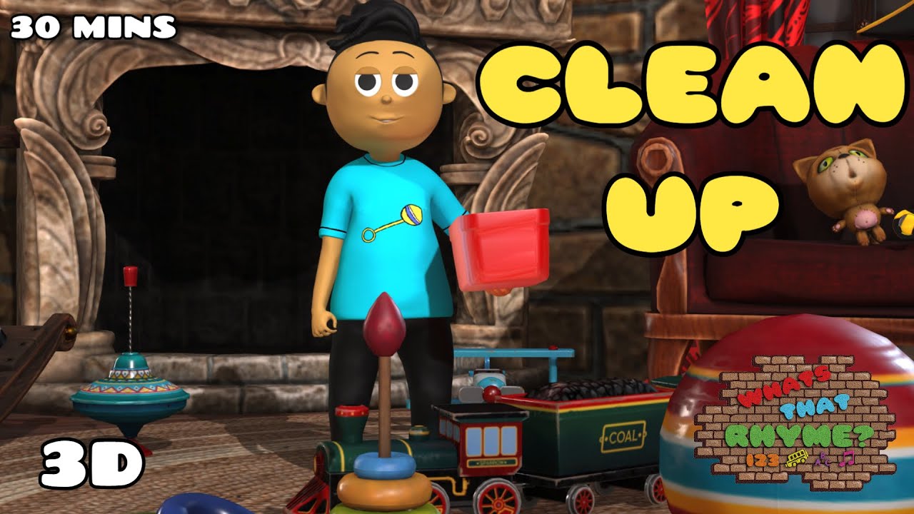 The Clean Up Rap Song + More Nursery Rhymes & Rap Kid Songs - YouTube