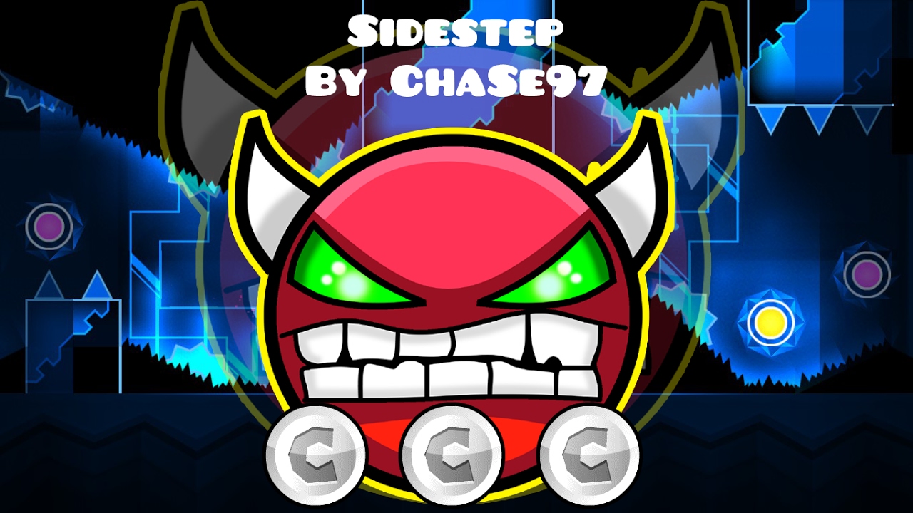 Geometry Dash - Sidestep by ChaSe97 - YouTube