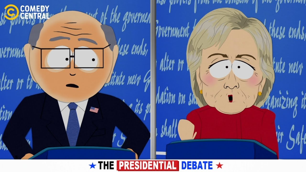 South Park - Mr Garrison président des États-Unis !? (Le pire débat ...