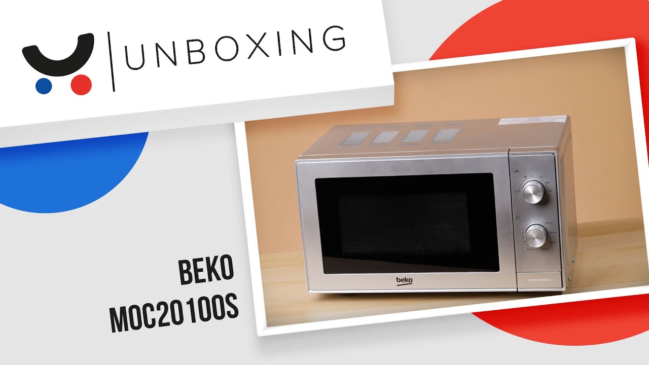 Mikrolaineahi Beko MOC20100S - Unboxing - YouTube