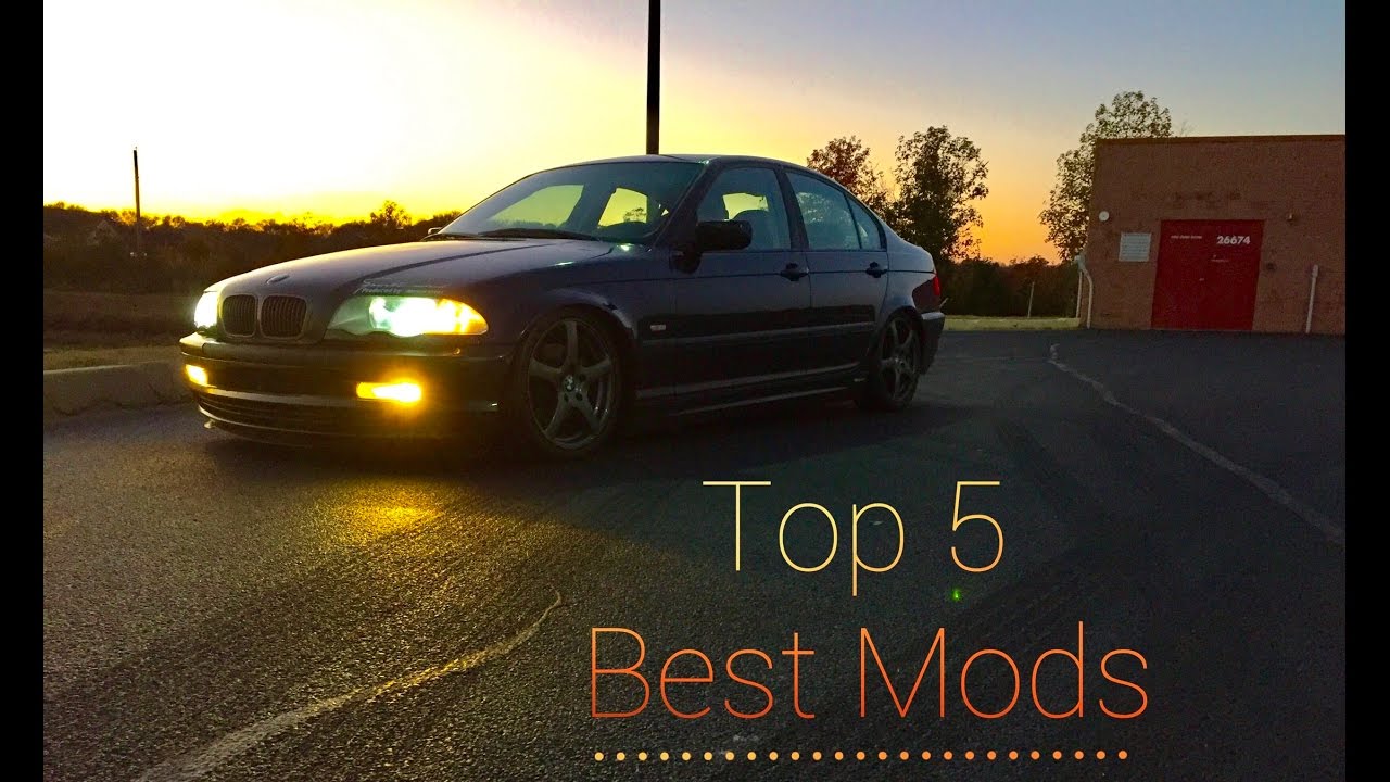 Top 5 Best First mods on a BMW e46 - YouTube