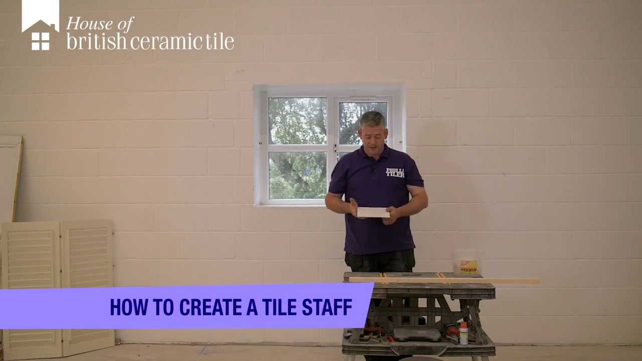 How To Create a Tile Staff by British Ceramic Tile - YouTube