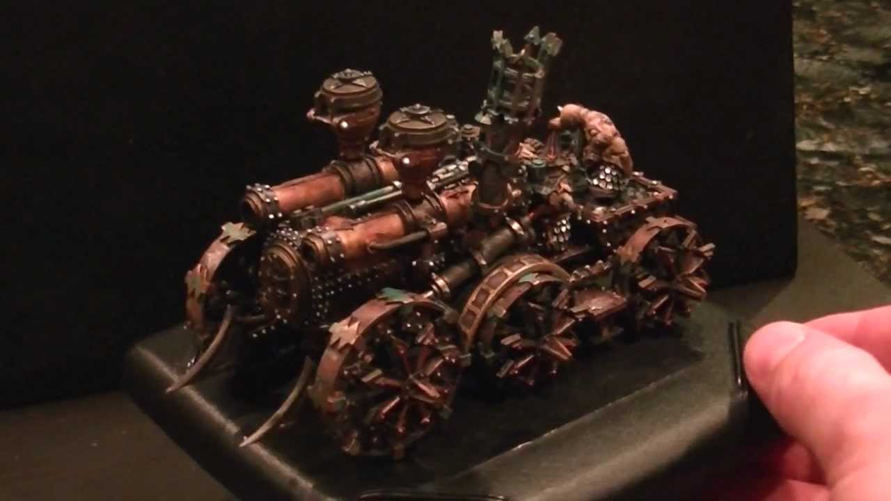 Closer Look- Chaos Dwarf Engines of Horribleness - YouTube