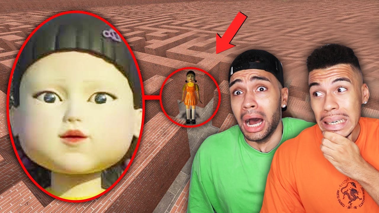 BETRETE NICHT DAS SQUID GAME LABYRINTH! - YouTube