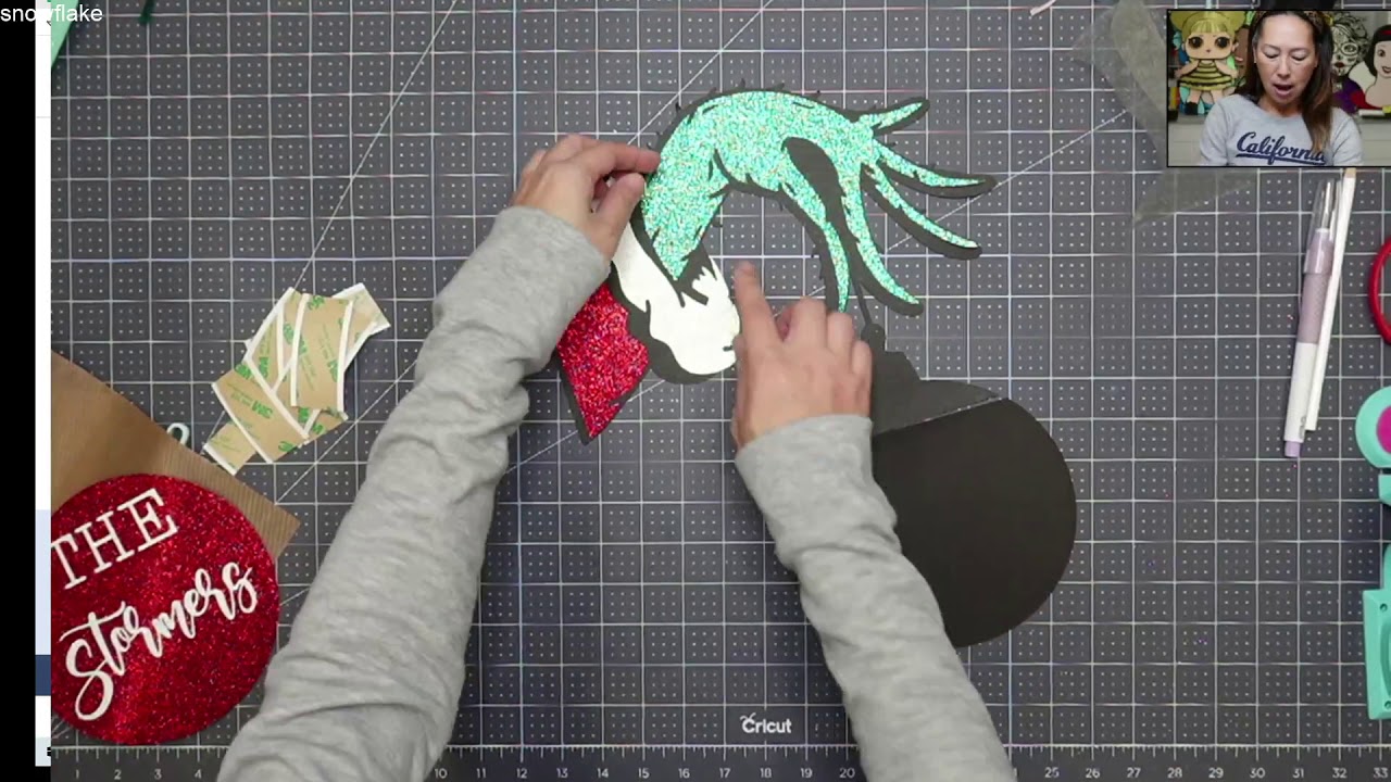 DIY Grinch Hand Off The Mat Assembly Video Tutorial -post cut - YouTube