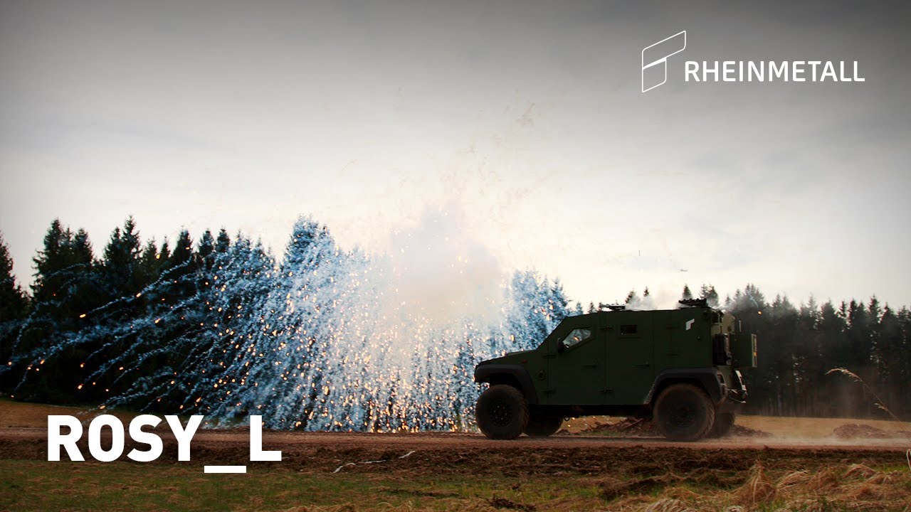 Rheinmetall ROSY – Rapid Obscuring System - YouTube