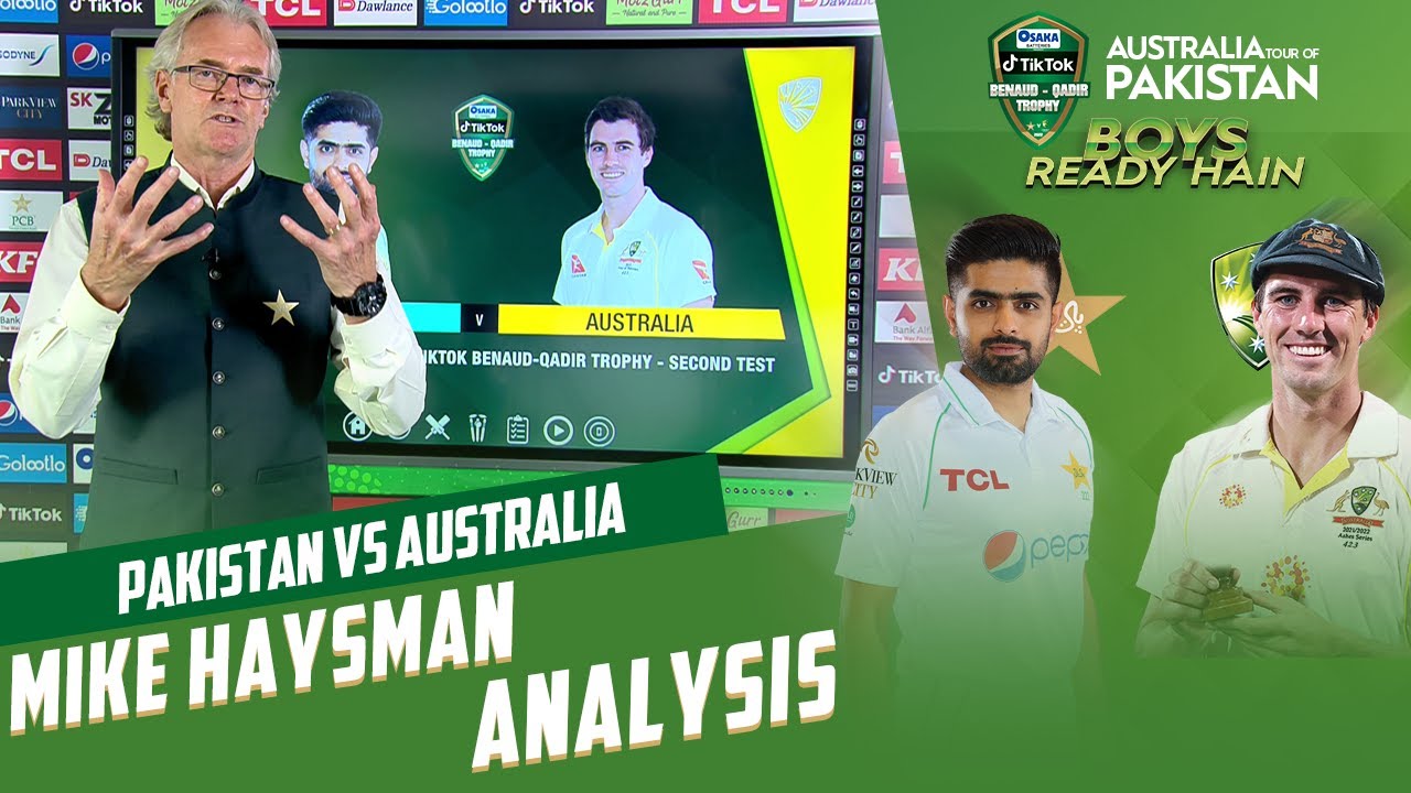 Mike Haysman's Analysis on Pakistan vs Australia 2nd Test Day 4 | PCB ...