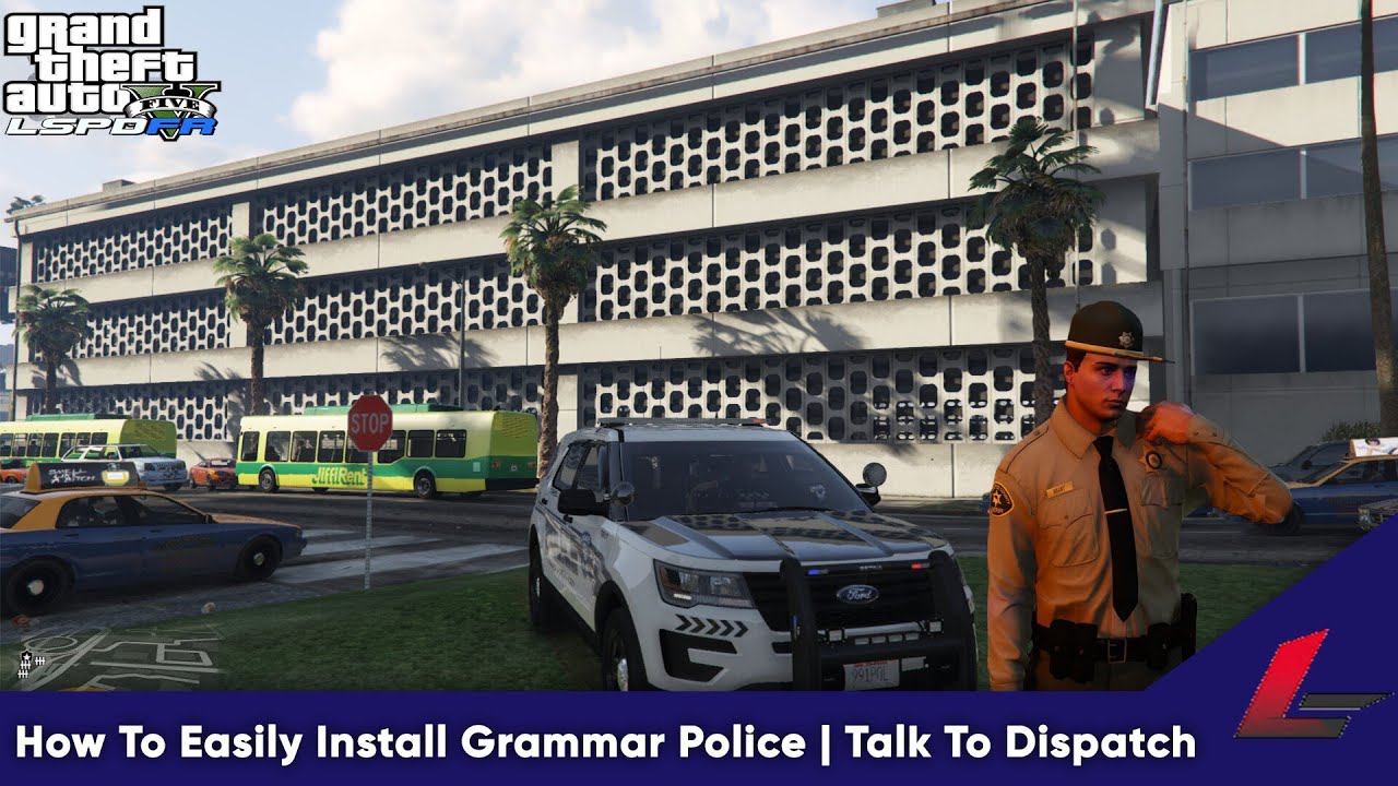 How To Easily Install Grammar Police | Talk To Dispatch #gta #lspdfr # ...