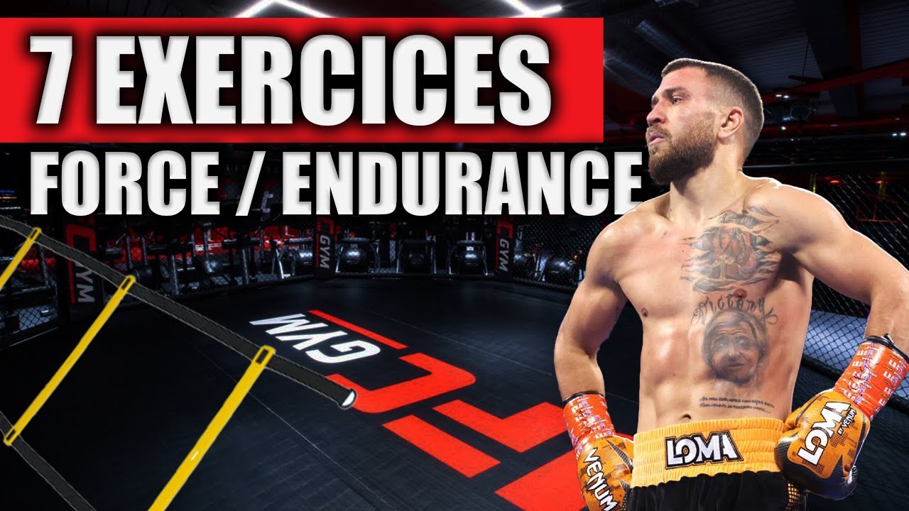 7 exercices de force et d'endurance pour améliorer votre boxe - YouTube