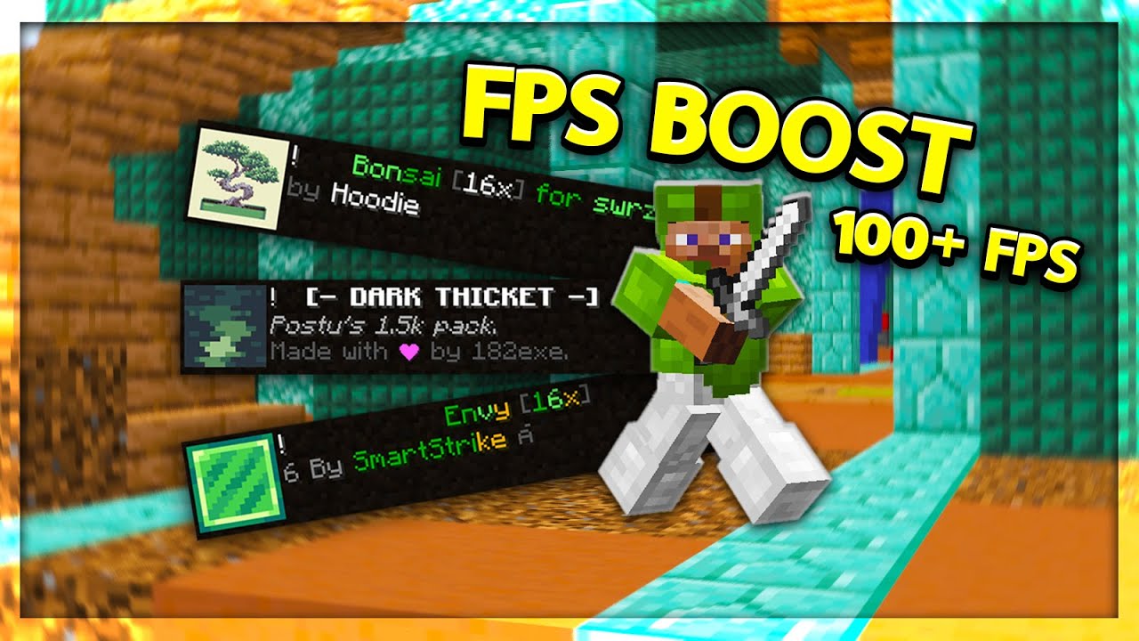Top 3 Best 16x Bedwars Texture Packs Boost Fps 100+ - Lucky network ...